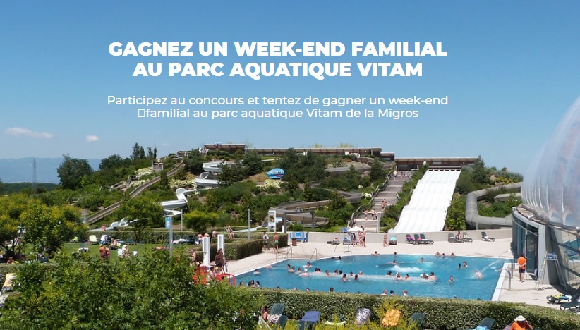 Concours Vitam - Gagner un week-end familial au parc aquatique Vitam ...