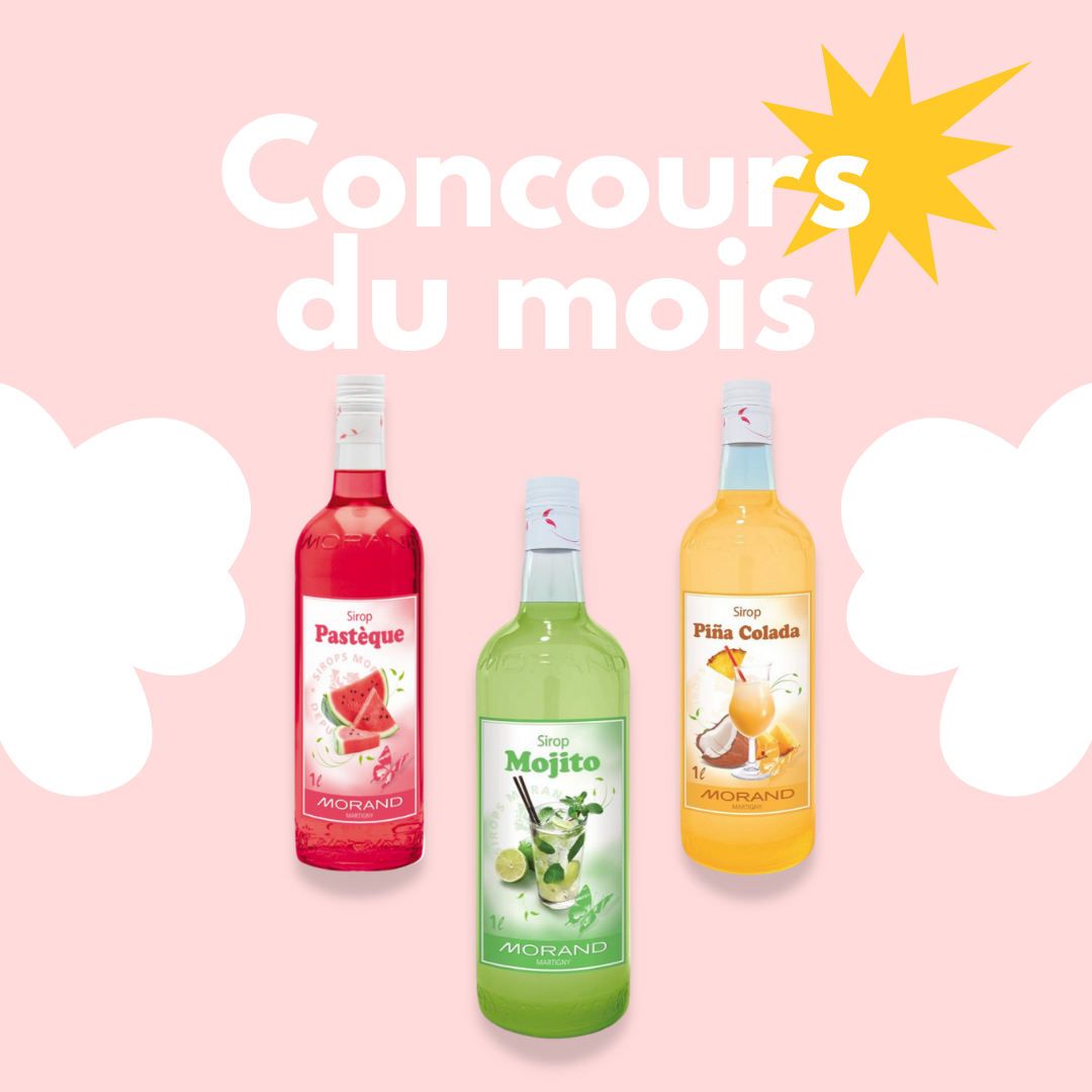 Concours Distillerie Morand - Gagnez 3 bouteilles de sirops Morand ...