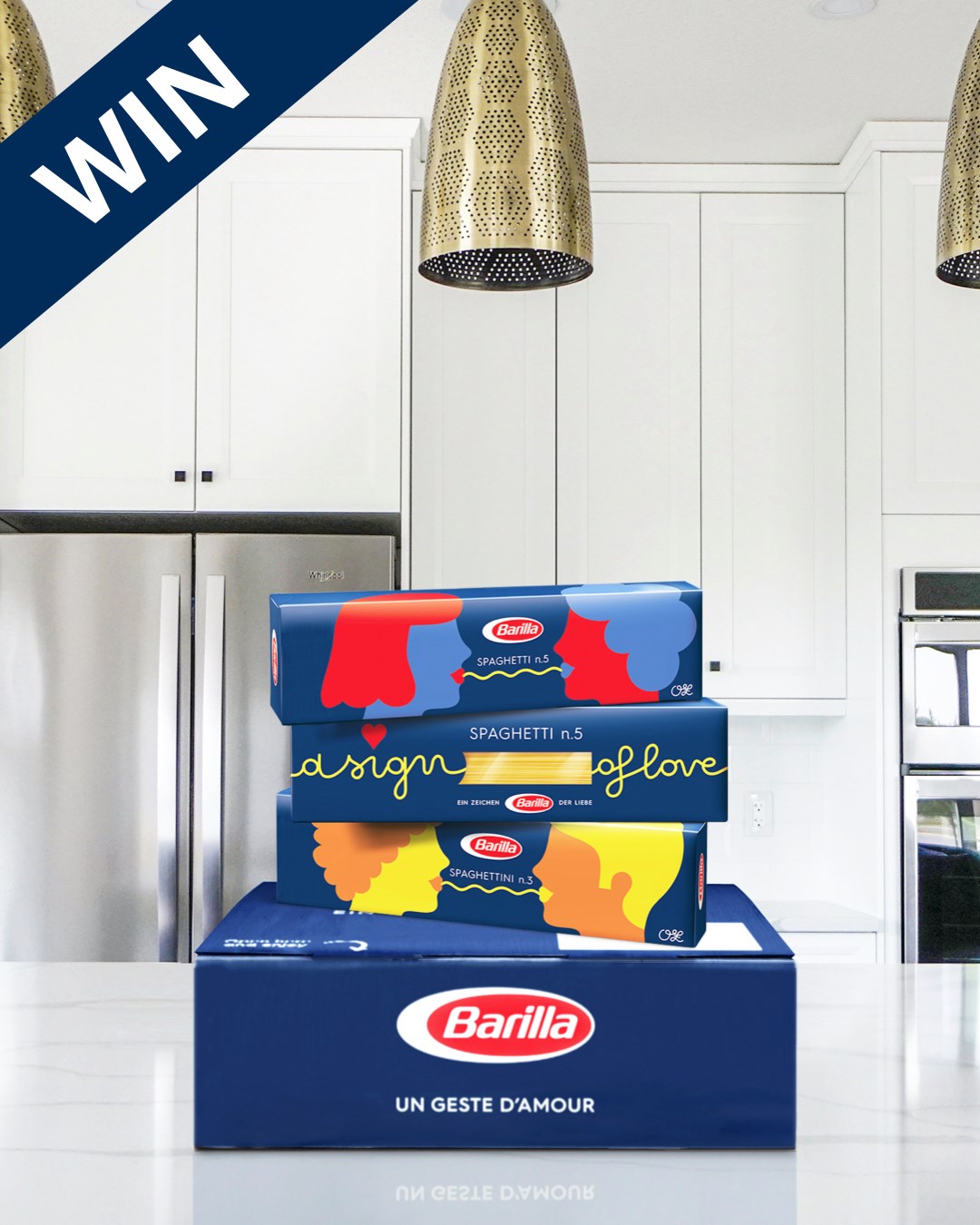 Concours Barilla - Gagnez une box surprise Barilla "A Sign of Love ...