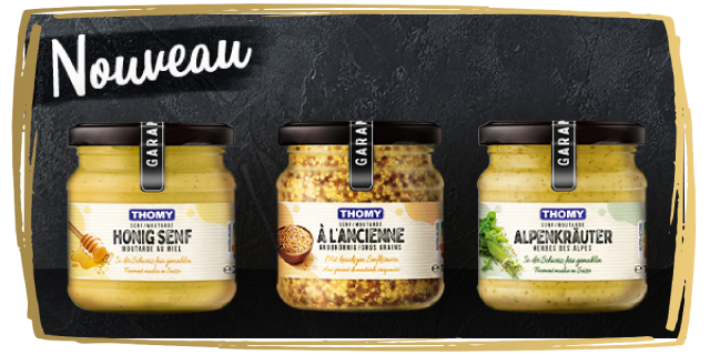 Concours Nestlé THOMY - Gagnez 100 x 1 coffret de nouvelles moutardes ...