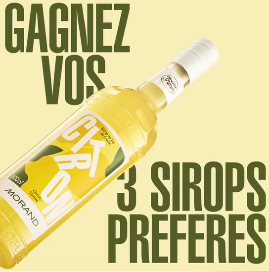 Concours Distillerie Morand - Gagnez vos trois sirops Morand préférés ...