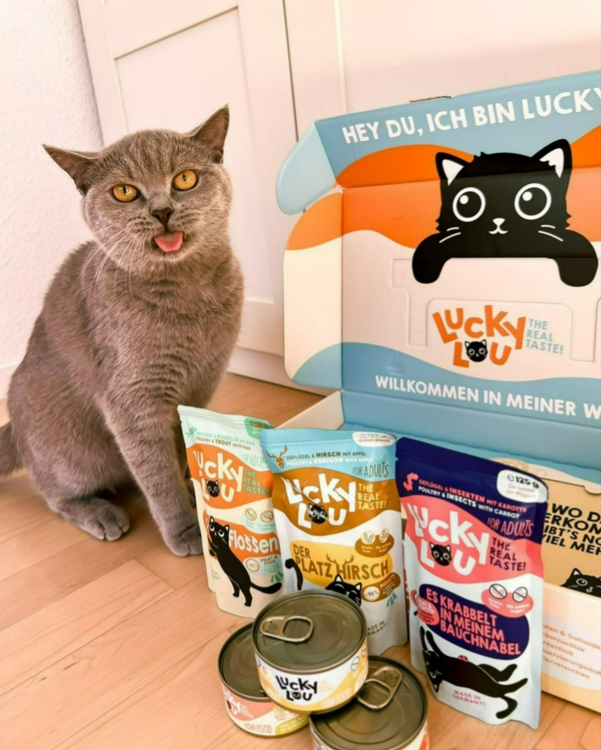Concours Zooplus - Gagnez un pack Lucky Lou pour votre chat - Concours.ch