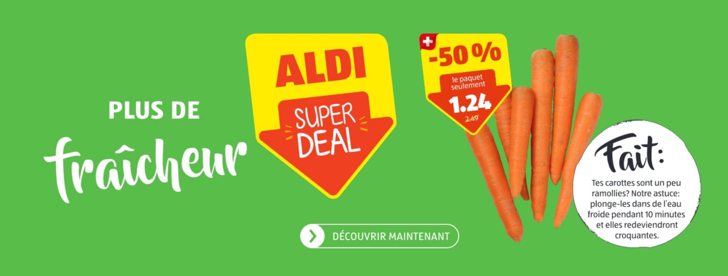 Bon plan ALDI - Profitez des actions de la semaine chez ALDI, Exemple ...
