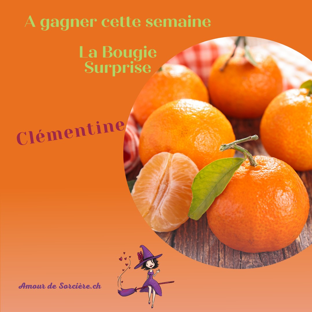 Concours amourdesorciere77 - Gagnez une bougie surprise... au doux ...