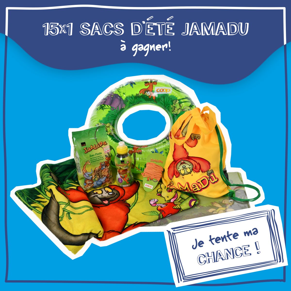 Concours Hello Family - Gagnez l'un des 15 sacs d'été JaMaDu contenant ...