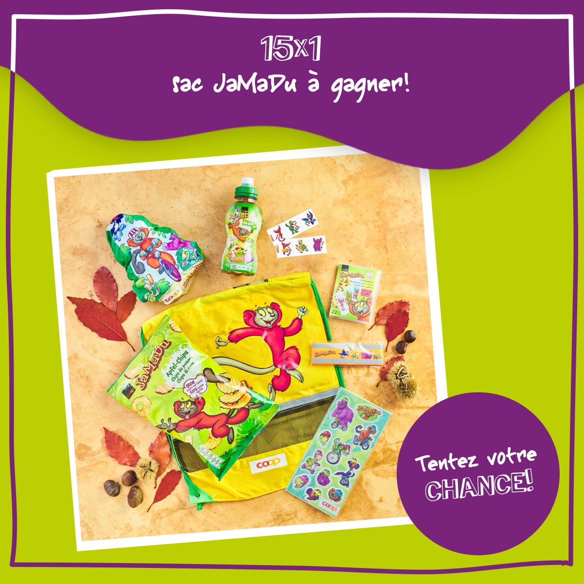 Concours Hello Family - Gagnez l'un des 15 sacs JaMaDu - Concours.ch