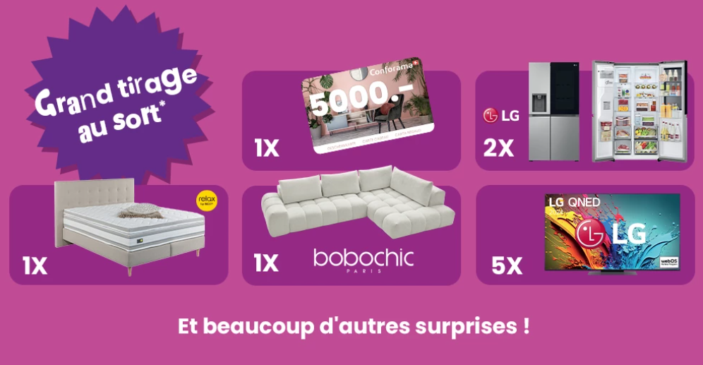 Concours Conforama - Gagnez une carte cadeau Conforama d'une valeur de ... Concours Conforama - Gagnez une carte cadeau Conforama d'une valeur de ...