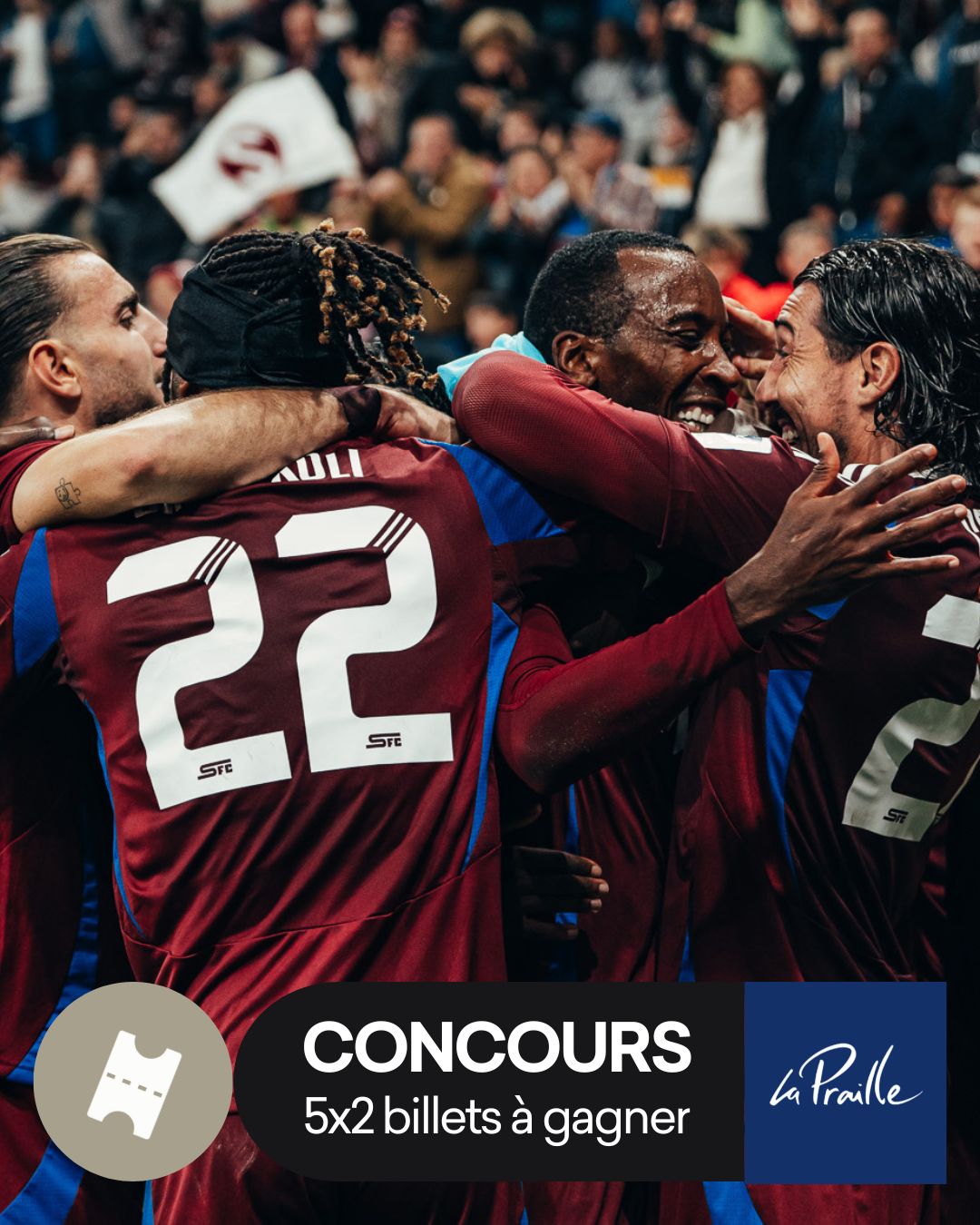 Concours La Praille - Gagnez 5x 2 places pour le match des GRENAT au ...