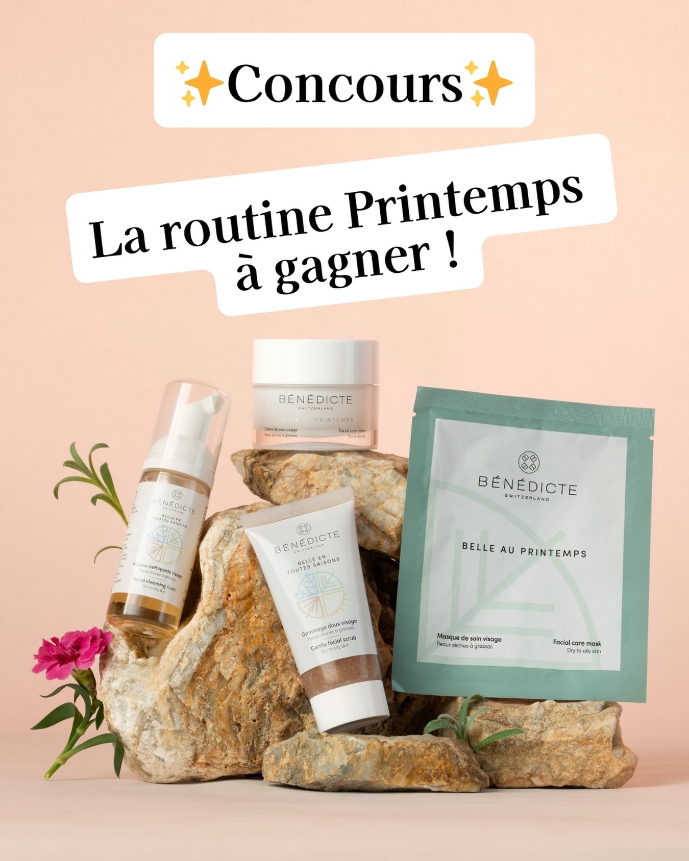 Concours Bénédicte Cosmetics - Gagnez les Essentiels du Printemps : une ...